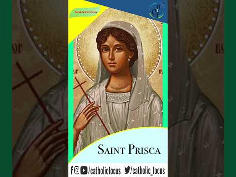 SainTrivia - Day 18 | Saint Prisca | Catholic Focus
