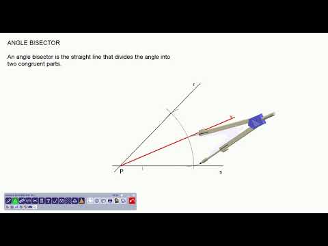 Angle Bisector 01 - Definition and Drawing