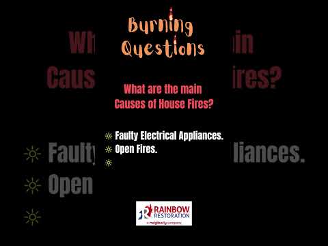 What are the main causes of House fires?