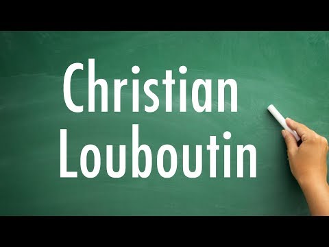 How to pronounce christian louboutin - How do you pronounce christian louboutin