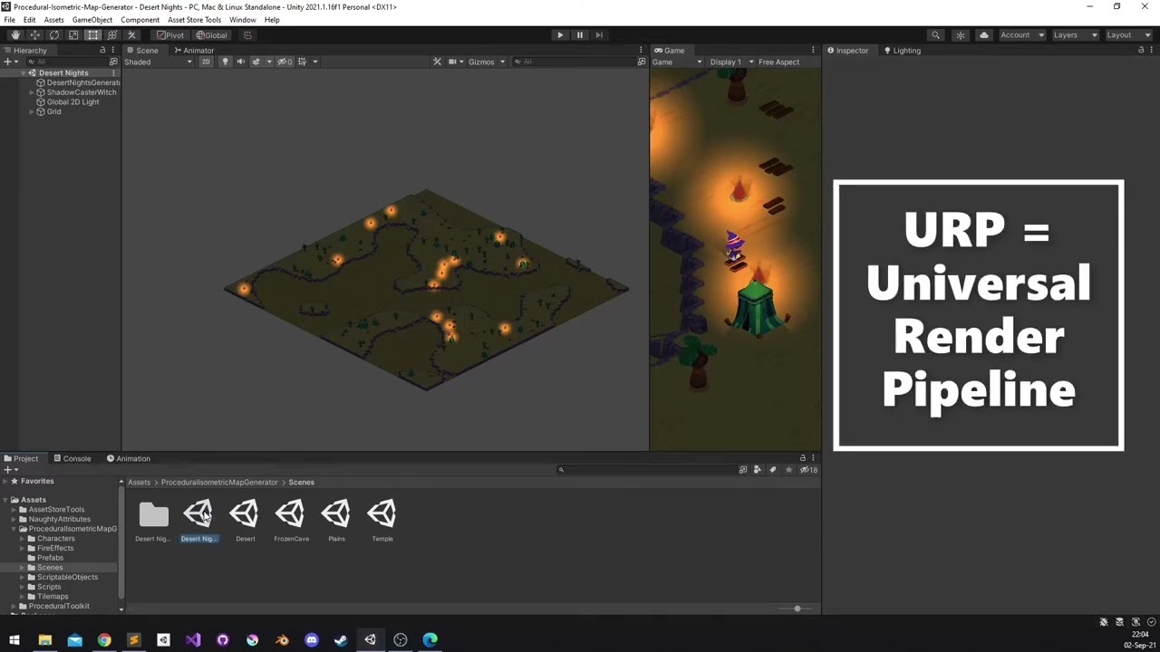 Procedural Isometric Map Generator for Unity