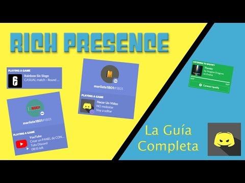 Crear diferentes RICH PRESENCES en DISCORD | Guía Completa