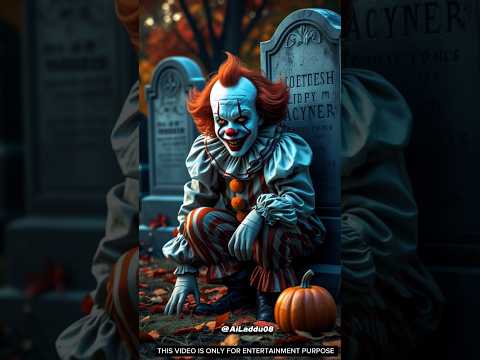 Bhootiya kabristan mein Sinister clown ka magic ka kamaal ? 😱 #shorts #clown #spiderman #sinister#ai