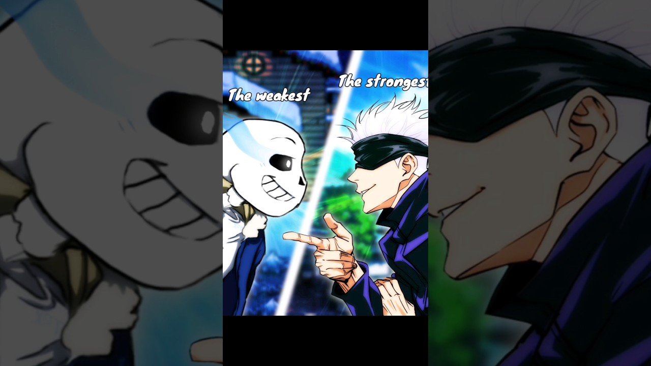 Theres no way GEGE secretly like undertale 🤯 (Part 1) #jjk #undertale #sans #gojo #shorts