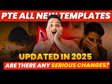 PTE 2025 All New Templates ✅ Full Update in One Video!