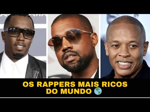 Os 5 rappers mais ricos do mundo em 2025