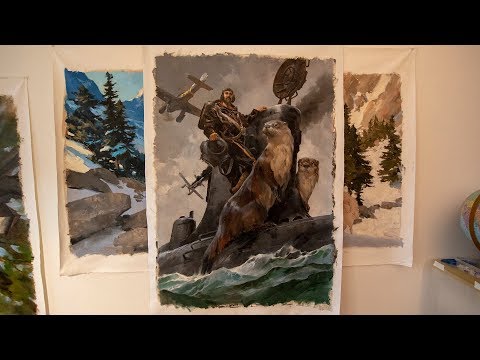 Studio Visits: Gregory Manchess