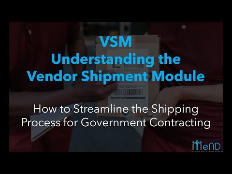 VSM - How to Complete Vendor Shipment Module - Government Contracting DLA, DIBBS, SAM.gov, etc