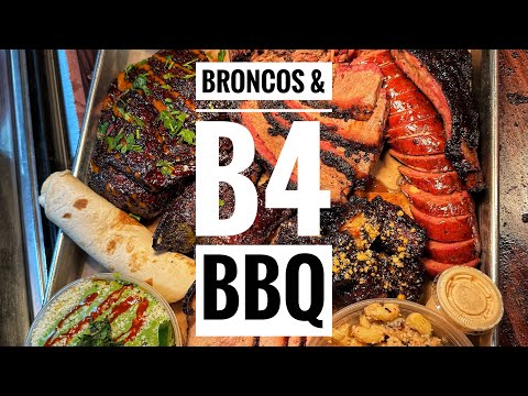 Broncos & BBQ @ B4 Barbecue & Bobba
