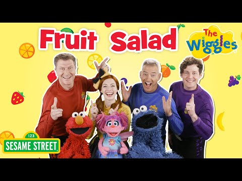 Fruit Salad Yummy Yummy! ???????????????? Sing-along with @SesameStreet and The Wiggles ???? Kids Songs