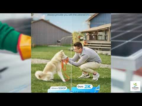 Review - Security Cameras Wireless Outdoor Solar: 2K WiFi Camera for Home Security System