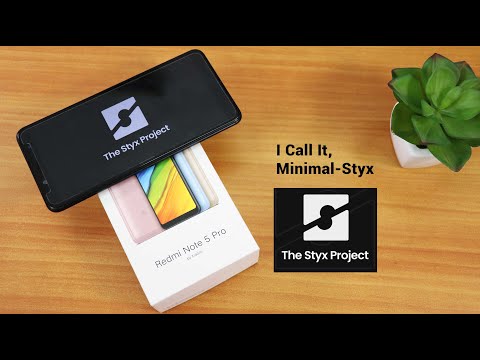 Styx Project 1.0 OFFICIAL On Redmi Note 5 Pro || [22/02/2021 Build]