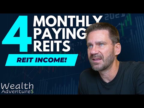 4 REITS that pay you every single month!... Building a REIT ETF.