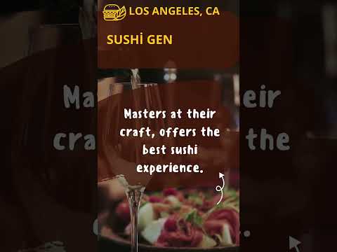 LOS ANGELES Top 7 Restaurant 2024, Must visit! #LAeats #foodtour #restaurantguideLOSANGELES #travel