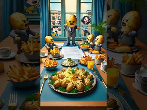 When politics get messy, let’s potato our way to comfort! 🥔✨