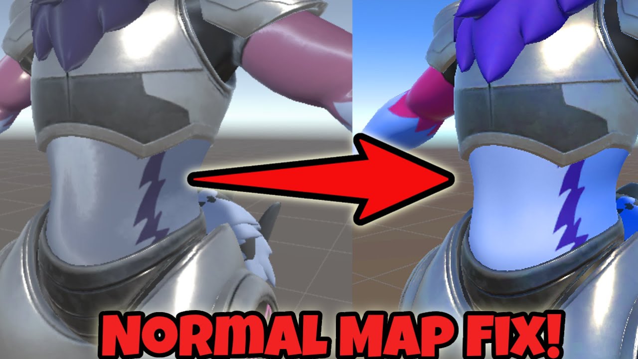 Unity Problems: Fix Normal Maps Looking Horrible On Avatar