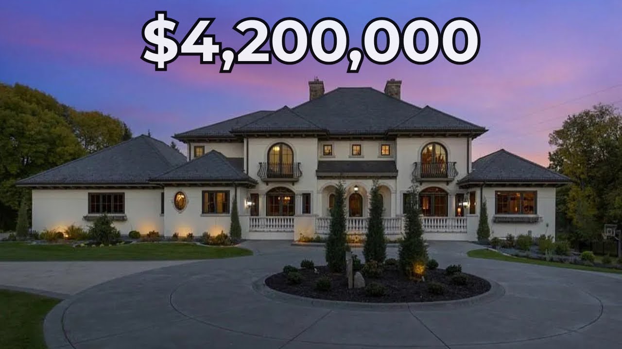 Full Tour: Inside a $4,200,000 Luxury Home in Wayzata, Minnesota