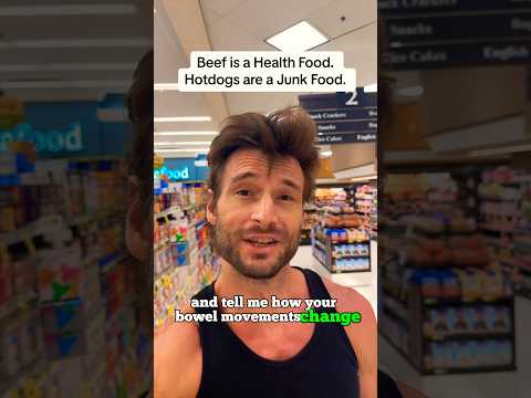 Beef✅ vs Hotdogs🚫 Just say NO to processed foods, and yes to real red meat!