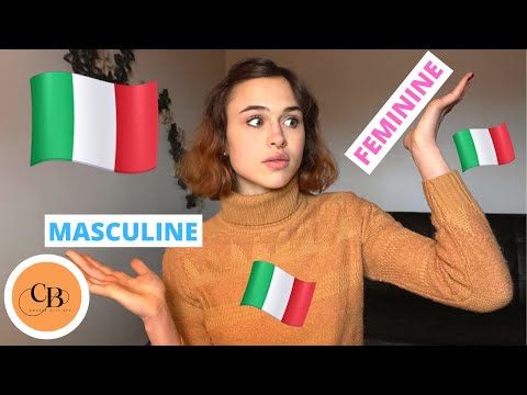 ITALIAN GENDER OF WORDS AND ARTICLES - ABSOLUTE BEGINNERS (3)