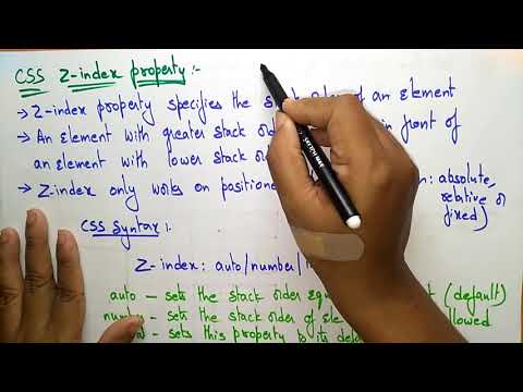 Learn z index property in css | CSS tutorials | by bhanu priya - Mind Luster