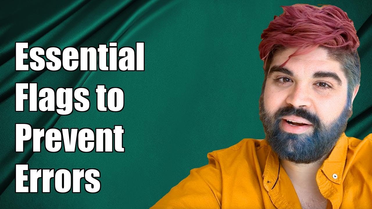 Essential Compilation Flags to Prevent Runtime Errors in Your Code