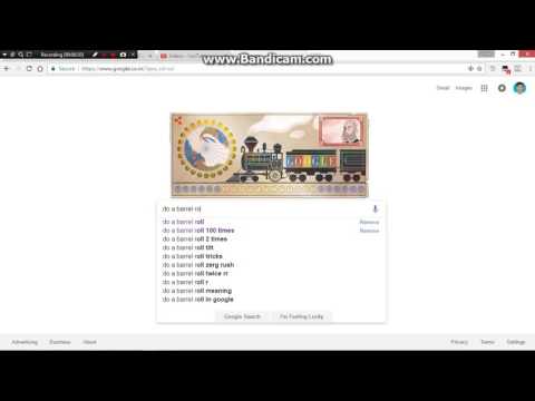 do a barrel roll google tricks