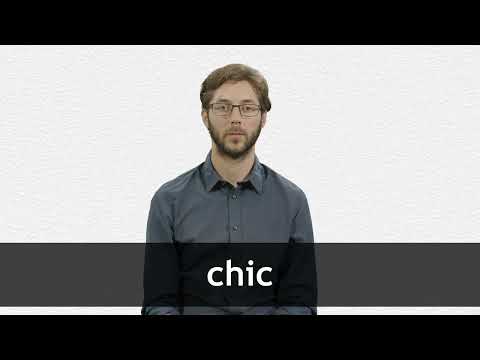 How to pronounce CHIC in French