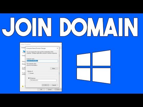 How To Join Your Windows 10 PC to a Domain