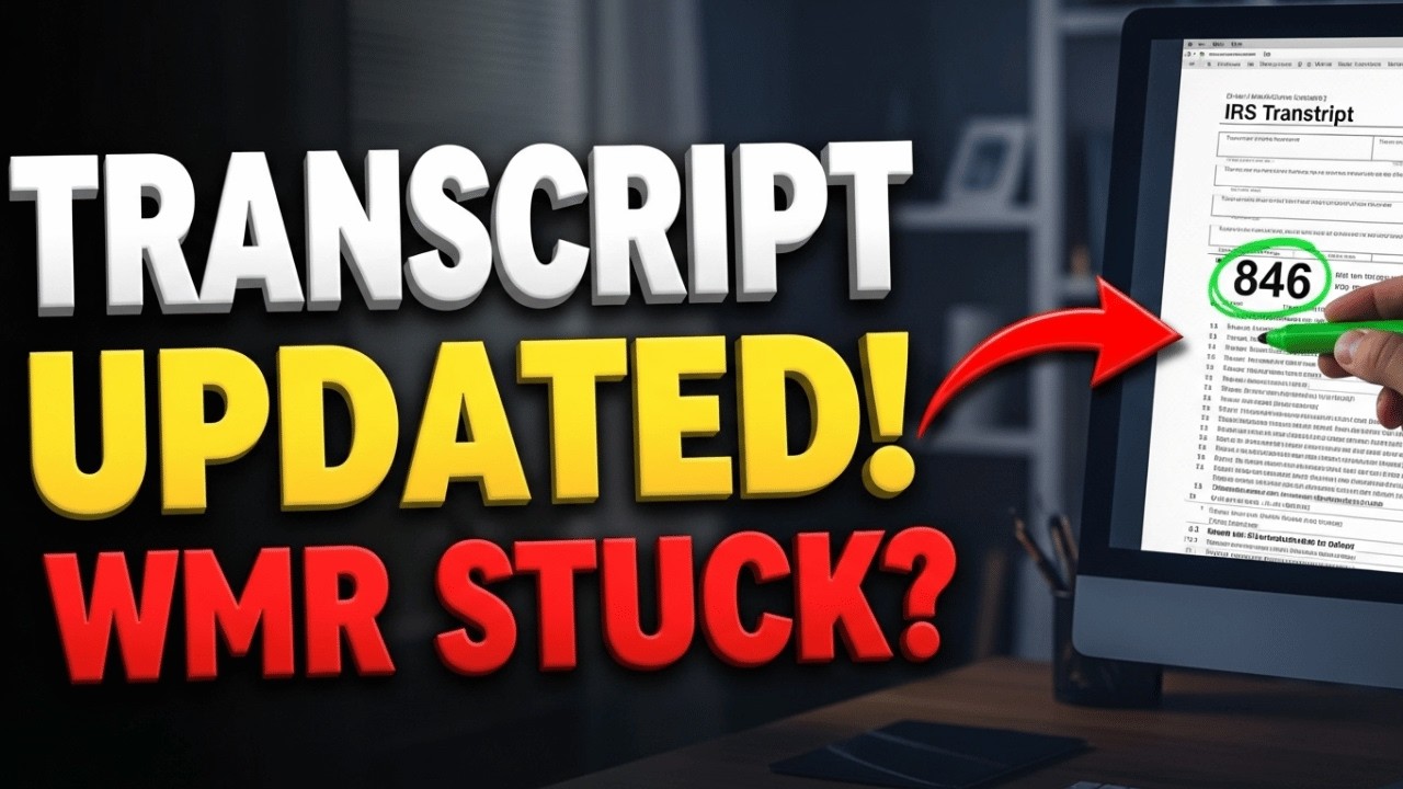 Transcript Updated But WMR Didn't? (Friday IRS Update Explained)