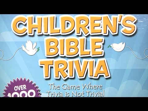 Children's Bible Trivia Game from Ideal