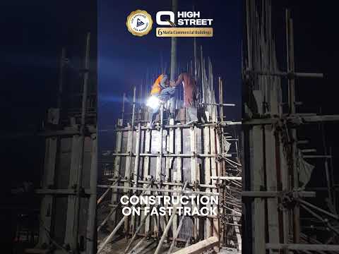 QHS 6 Marla Commercial Building | Construction Update February 2025 | Pine Avenue | Q-Links