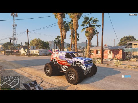 Fivem Liberator Technical Aqua Car | FiveM Car & Vehicle | GTA V