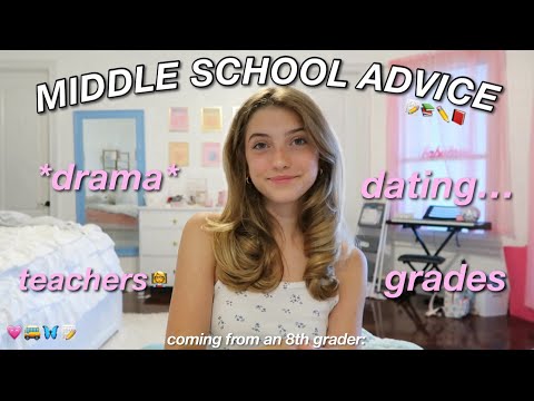 HOW TO SURVIVE MIDDLE SCHOOL | middle school advice + tips