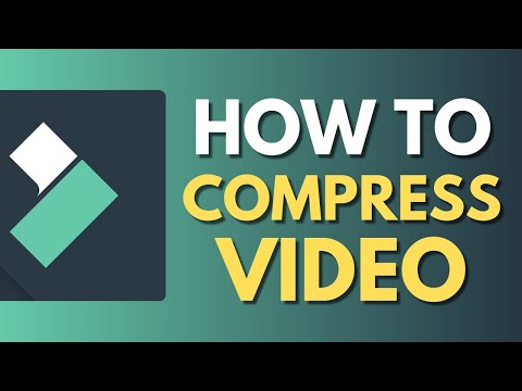 How To Compress Video in Filmora | Optimize Video Sizes | Wondershare Filmora Tutorial