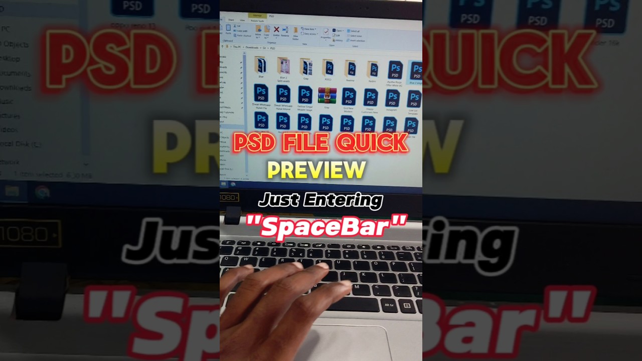 😳PSD file Preview Just Entering 