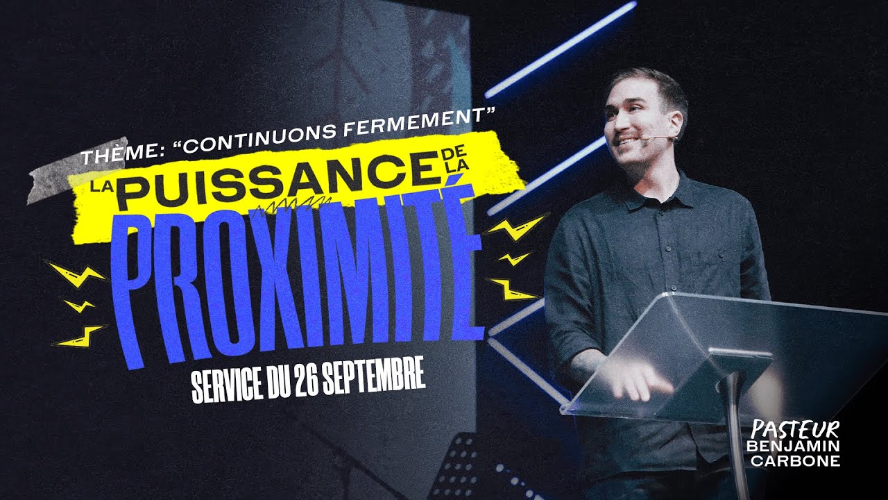 Continuons fermement | Pasteur Benjamin Carbone
