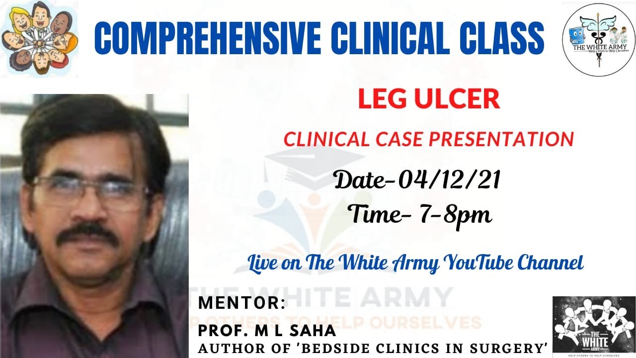 LEG ULCER  Clinical case presentation