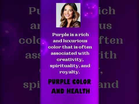 Color and Health 8- Purple