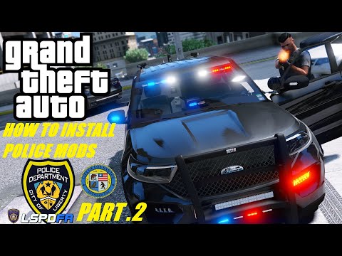How too install Real Police Cars installing police mods part 2 check description gta 5 lspdfr