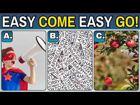 ENGLISH PROVERBS QUIZ - If You Get 50% You Are A Genius!