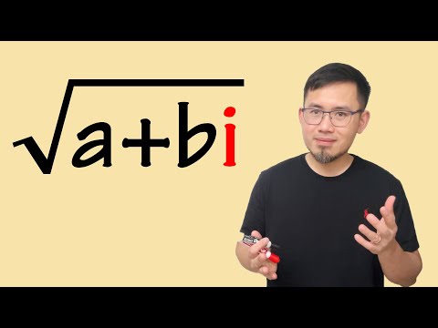 sqrt(a+bi), how to get the square roots of a complex number