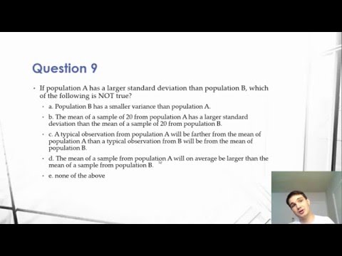 Understanding Standard Deviation - Statistics - #9