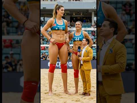 Worldโs tallest female 10ft Volleyball Player in ๐ฆ๐บ๐๐คฏ #tallwoman #tallgifriend #volleyball #usa