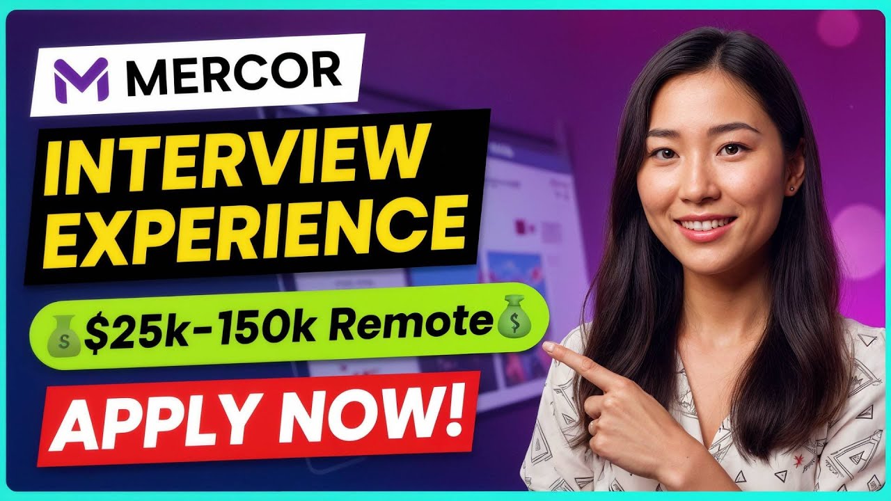 Mercor Jobs 2026: How to Pass the Mercor Ai Interview and Work Remotely! (Step-by-Step Guide)