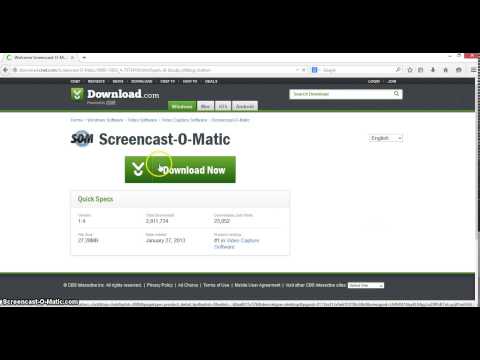 how to download screen-cast for pc :-)