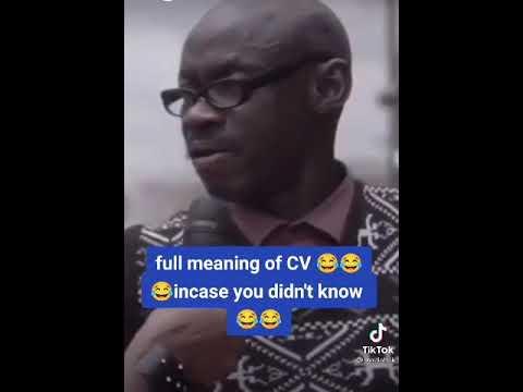 the full meaning of CV 🤣🤣#short #tiktok
