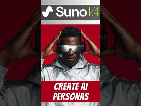 CREATE Song Personas Like a PRO with Suno AI V4