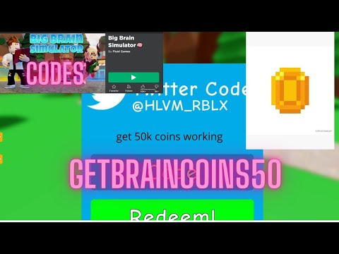 Roblox big brain simulator codes gives insane amount of coins