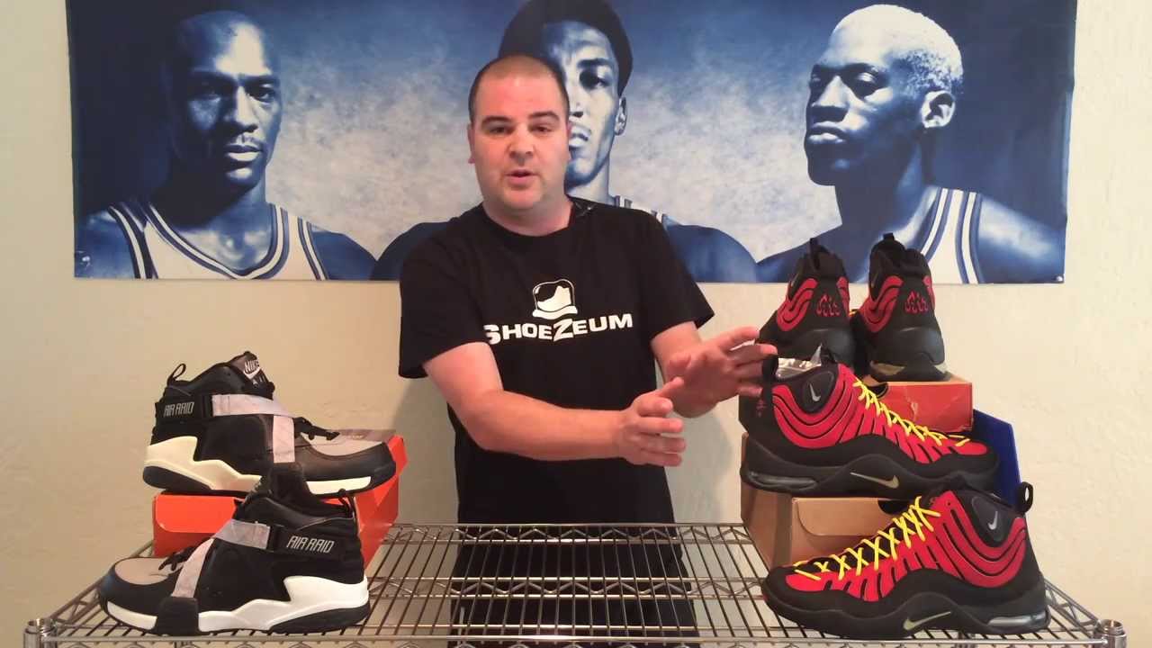 ShoeZeum Tim Hardaway Nike Air Raids and Air Bakins