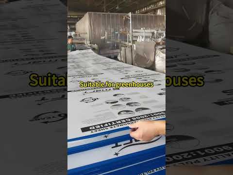 How are polycarbonate sheets produced #polycarbonatesheet #polycarbonate #factory
